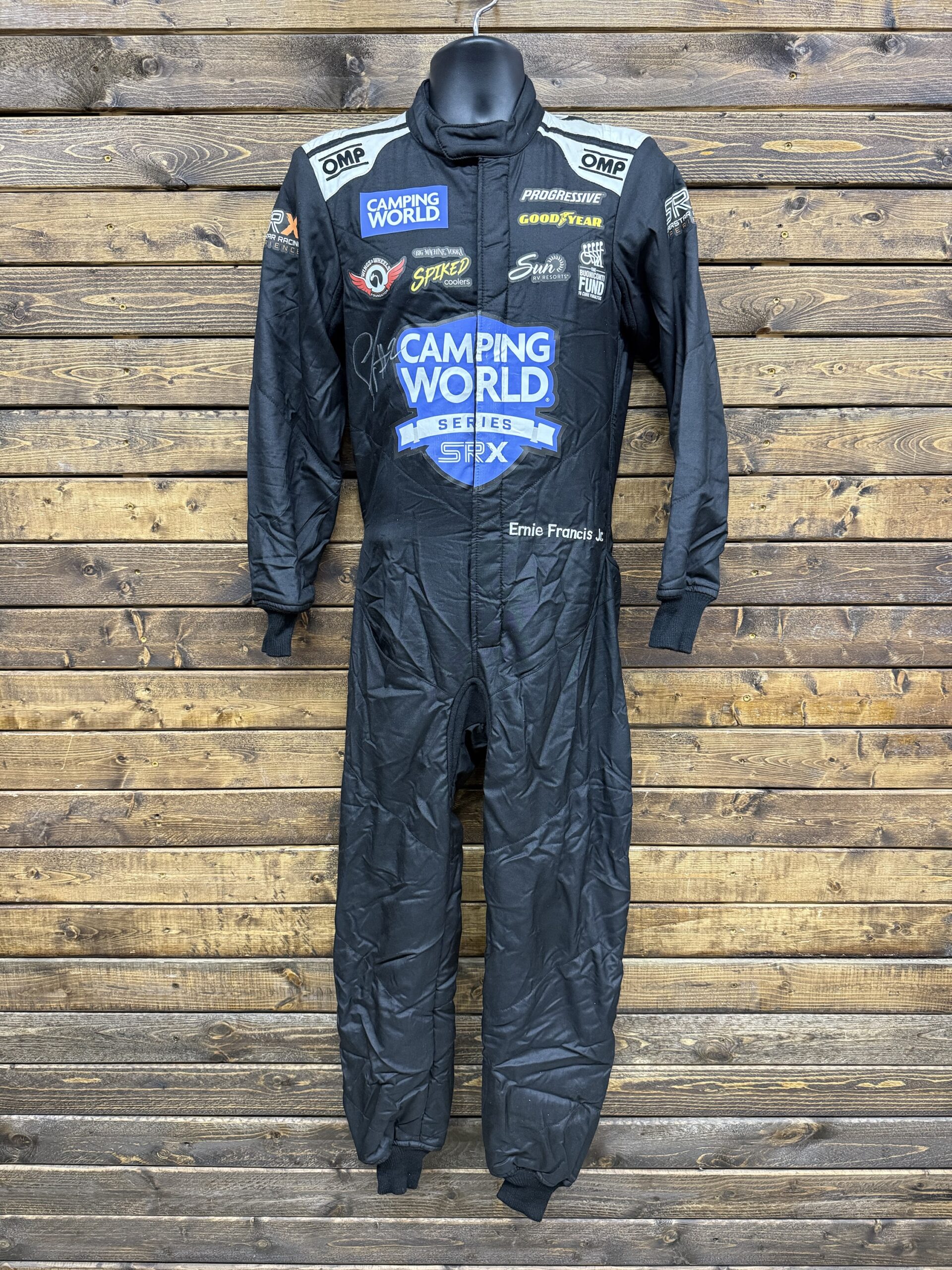 SRX Series Autographed Ernie Francis Drivers Suit - The Racing Warehouse